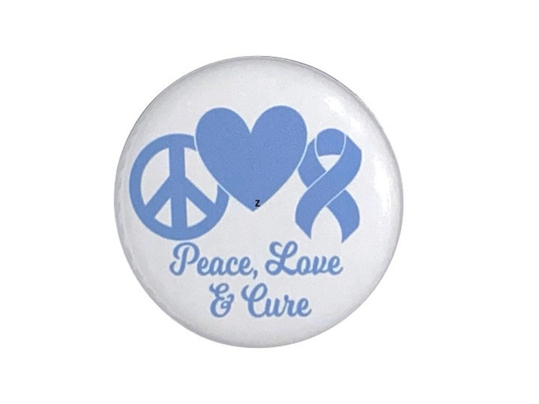 Prostate Cancer Awareness Blue Ribbon Awareness Ribbon Support Ribbon ...