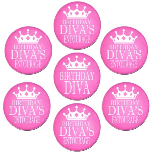 Birthday Entourage - Etsy