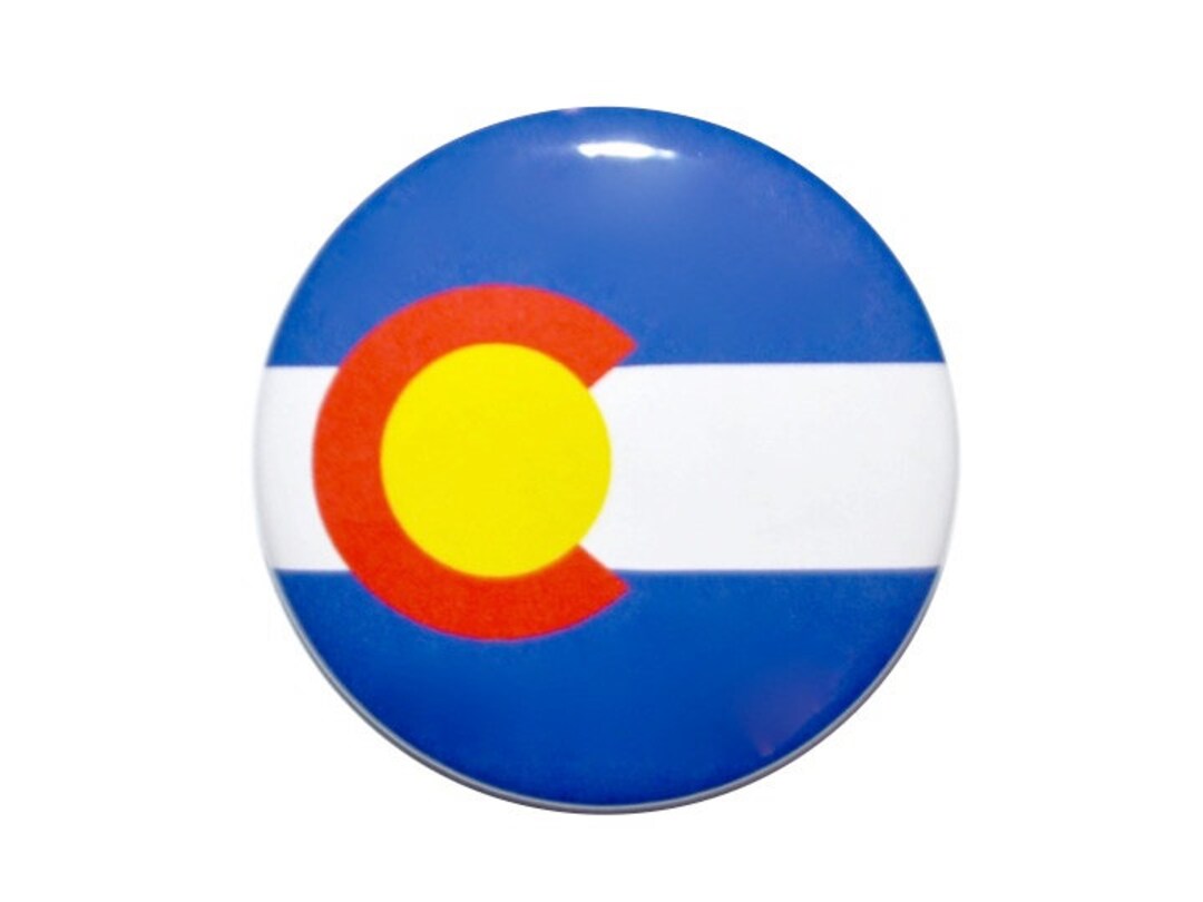State Flag Pin Colorado Flag State Flag Button State Pin State Button ...