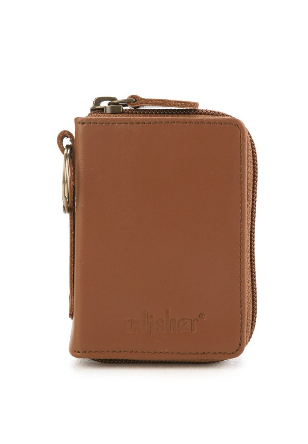 Leather Car Key Holder, Leather Key Fob, Handmade Leather Key Case ...