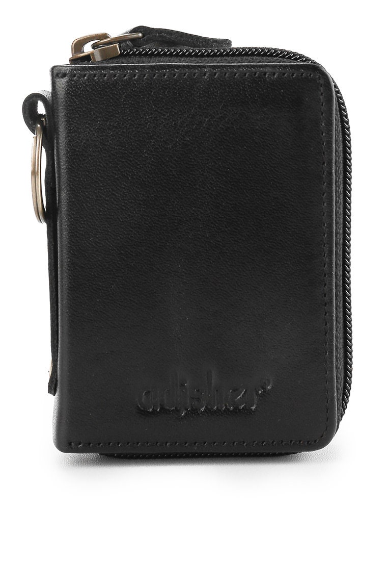 Leather Key Fob Wallet, Key Case Leather Car Key Holder, Key Chain ...