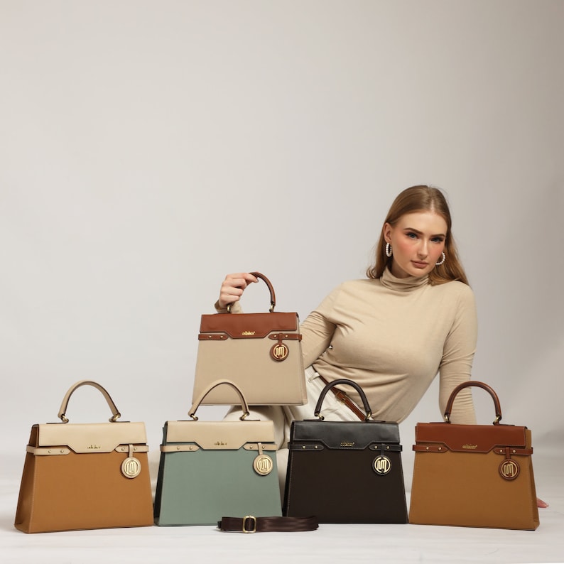 Canvas Structure Bag Women Premium Canvas Leather Bag Canvas Handbag - Etsy