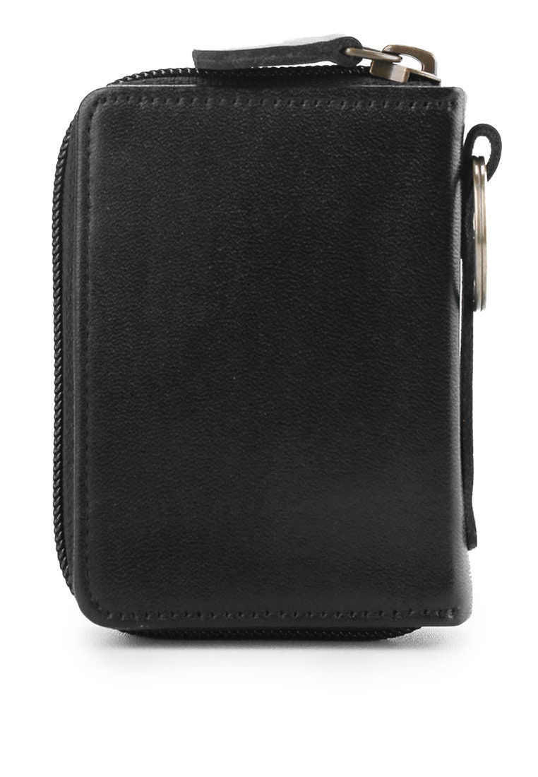 Leather Key Fob Wallet, Key Case Leather Car Key Holder, Key Chain ...