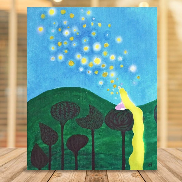 Tangled Floating Lights Svg - Etsy