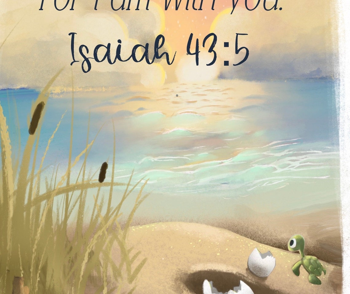 Children's Bible Verse Cards Kids Encouraging Scripture - Etsy