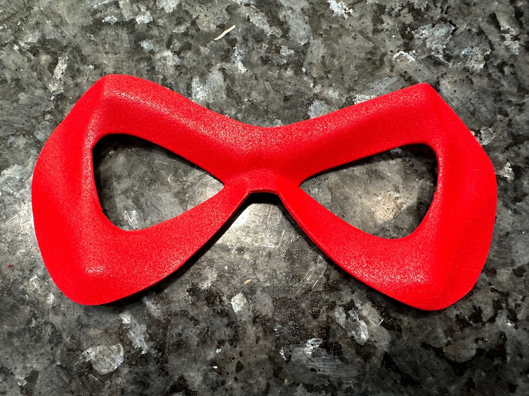 Red Superhero Mask - Etsy