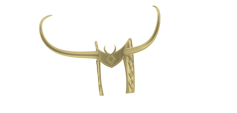 Lady Loki Horns 3D Printing STL File - Etsy