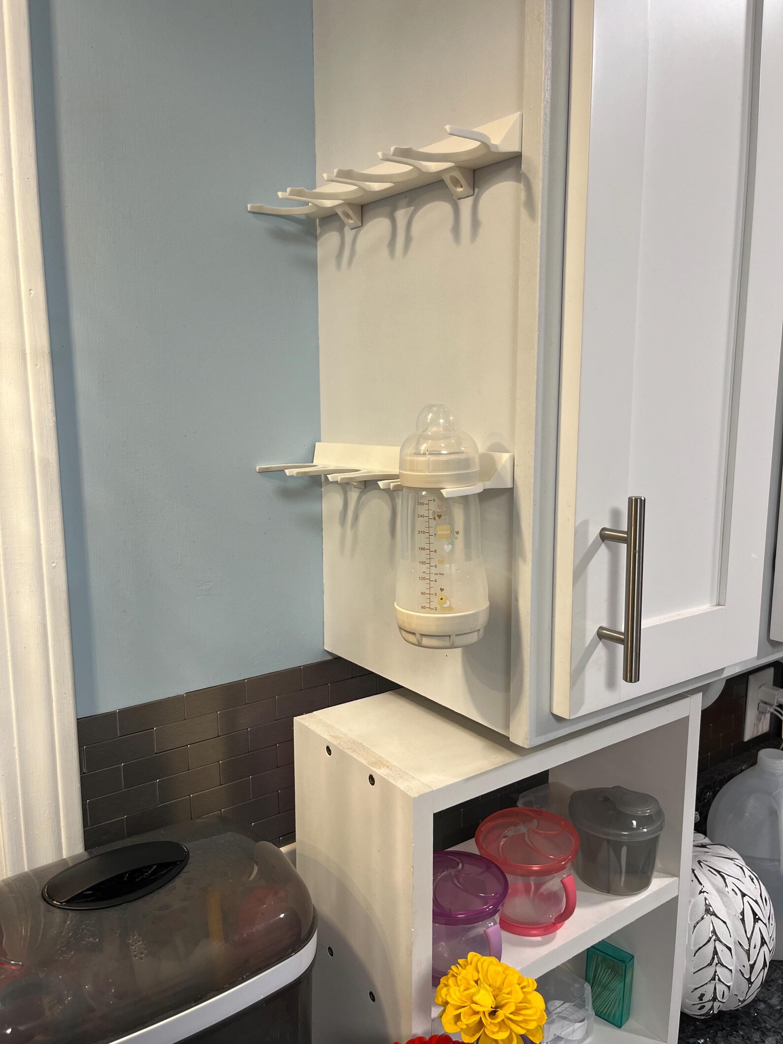 Bottle Rack, Wall Mounted Compatible With Mam Easy Start - Etsy