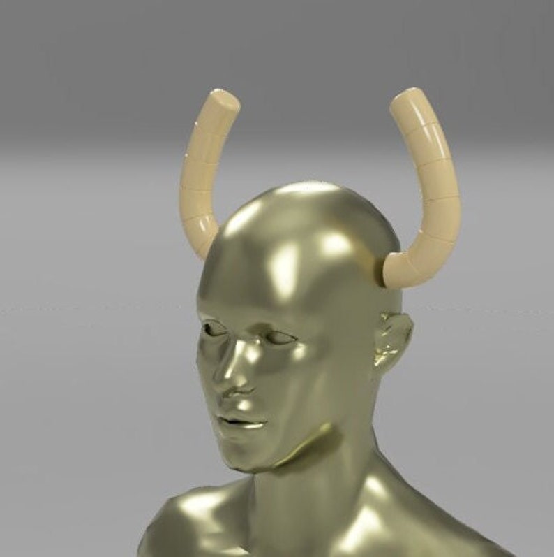 3D Print File Lucoa Horns STL - Etsy