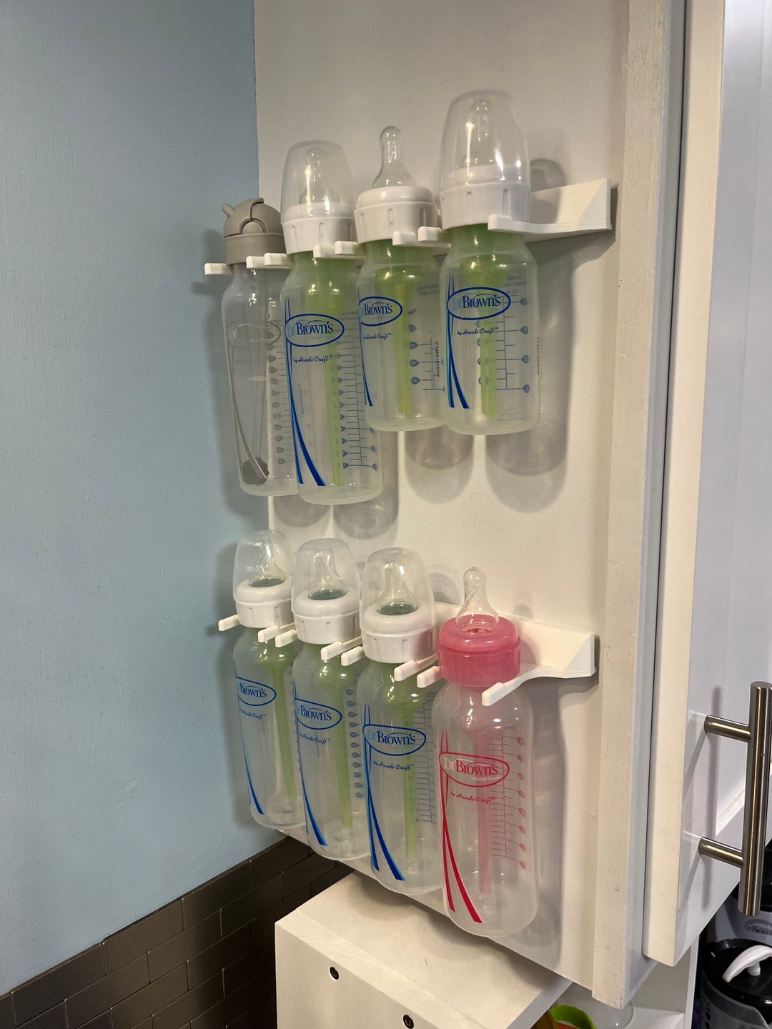Dr Browns Bottle Rack Wall Mount 3D File STL - Etsy
