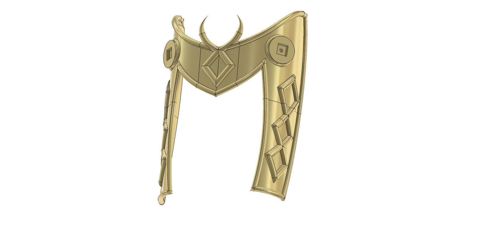 Lady Loki Horns 3D Printing STL File - Etsy