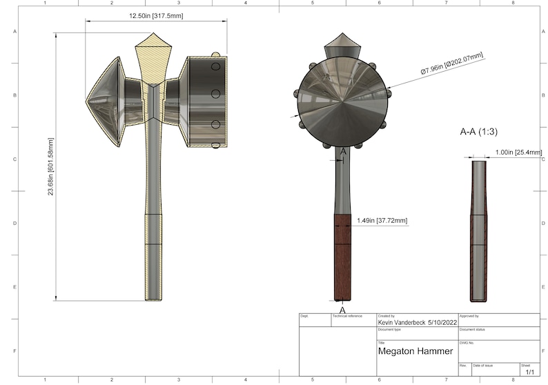 Megaton Hammer & Gauntlets Legend of Zelda Inspired Armor STL / 3D ...