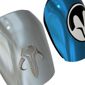 Bo Katan Inspired Mythosaur Shoulder Armor 3D Print File - Etsy