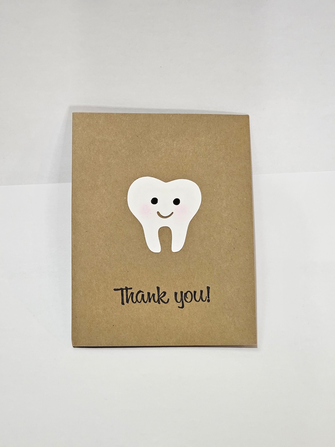 Tooth Thank You Card - Etsy