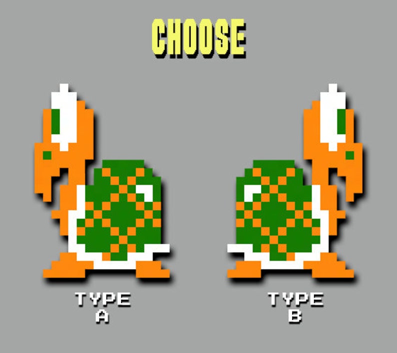 SUPER MARIO BROS. - 3D Koopa Troopa (pixel Bead Figure) - Etsy