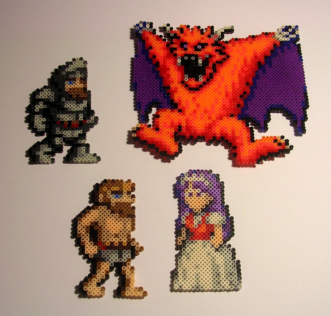 GHOSTS 'N GOBLINS Arthur / Princess Prin Prin / Satan pixel Bead Sprite ... GHOSTS 'N GOBLINS Arthur / Princess Prin Prin / Satan pixel Bead Sprite ...