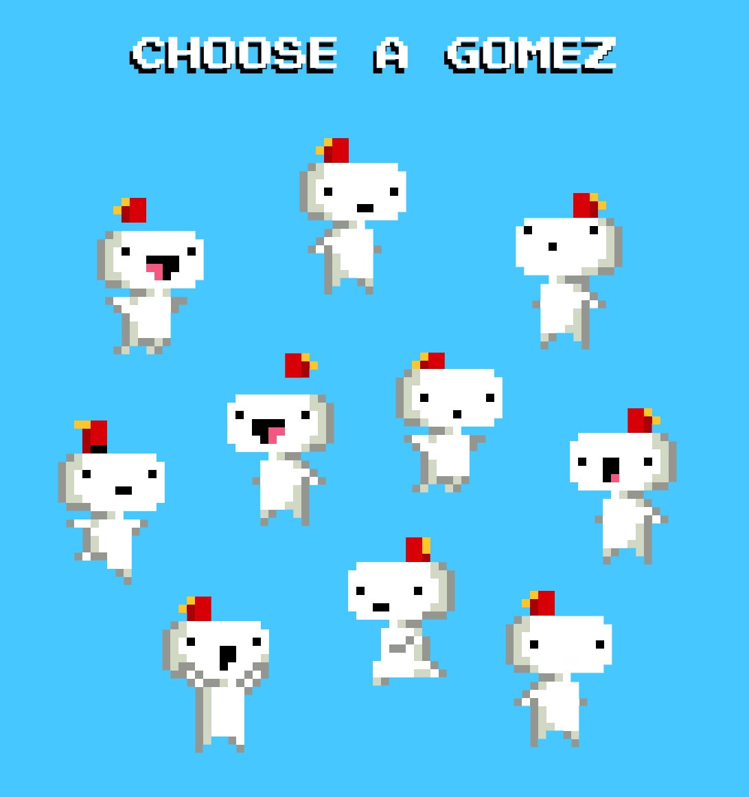 FEZ Gomez pixel Bead Sprite - Etsy UK