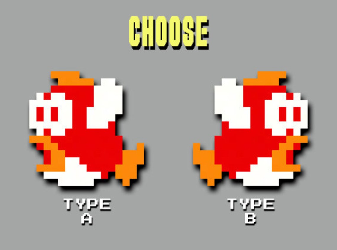 SUPER MARIO BROS. - 3D Cheep Cheep (pixel Bead Figure) - Etsy