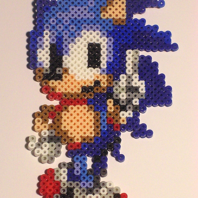 Sonic Perler Beads - Etsy