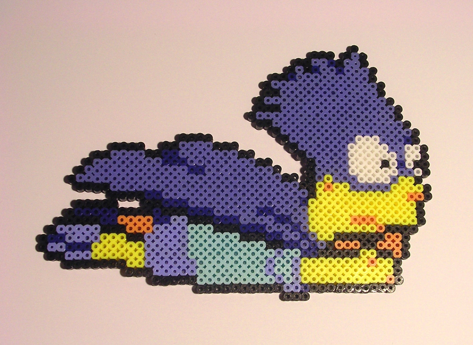 THE SIMPSONS Bartman pixel Bead Sprite - Etsy