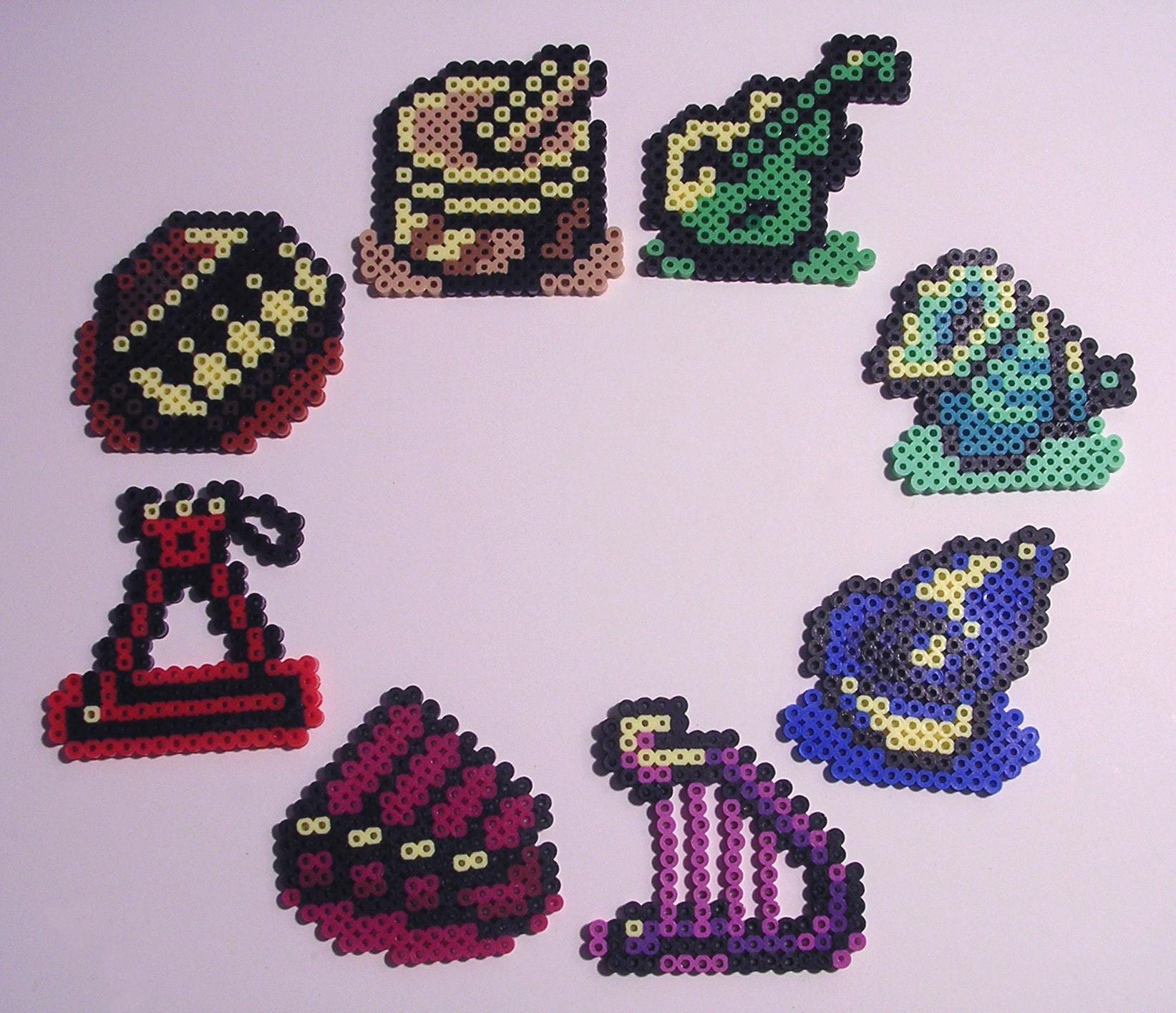 ZELDA: A Link to the Past - Inventory Items (pixel Bead Sprites) - Etsy