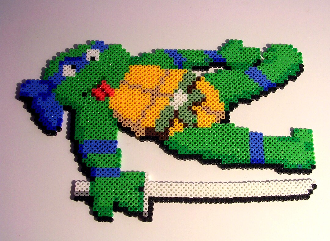 Teenage Mutant Ninja Turtles - TURTLES IN TIME (pixel Bead Sprite) - Etsy