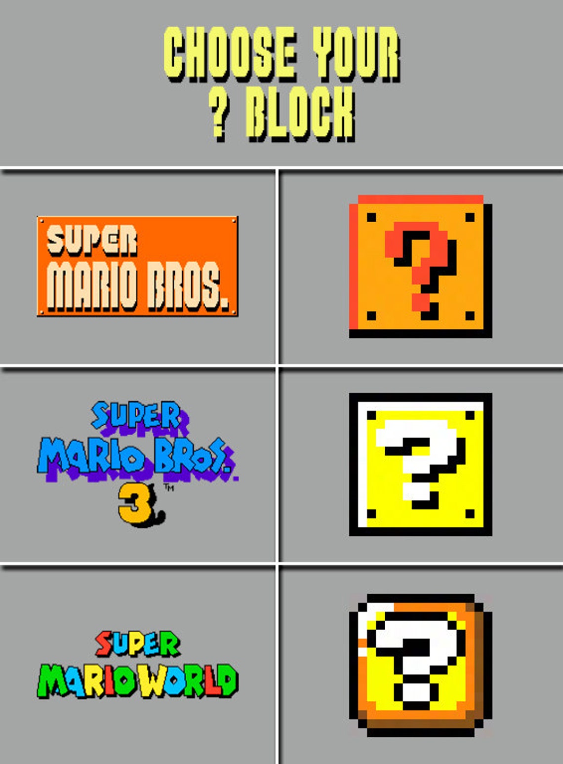 Super Mario World Question Mark Block Ottoman - vrogue.co Super Mario World Question Mark Block Ottoman - vrogue.co