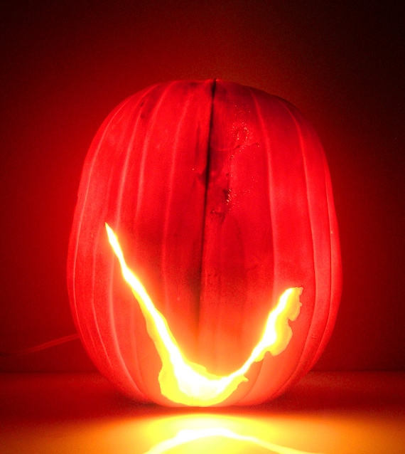 ALIEN Egg hand-carved Foam Pumpkin 10 | Etsy