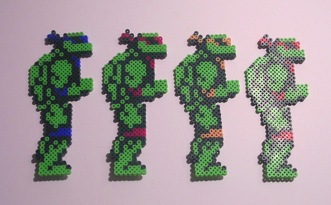 Teenage Mutant Ninja Turtles NES - Leonard, Donatello, Michelangelo ...