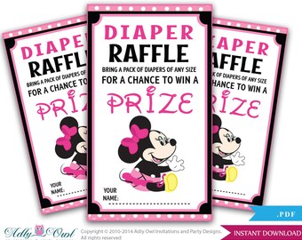 Minnie mouse diaper | Etsy