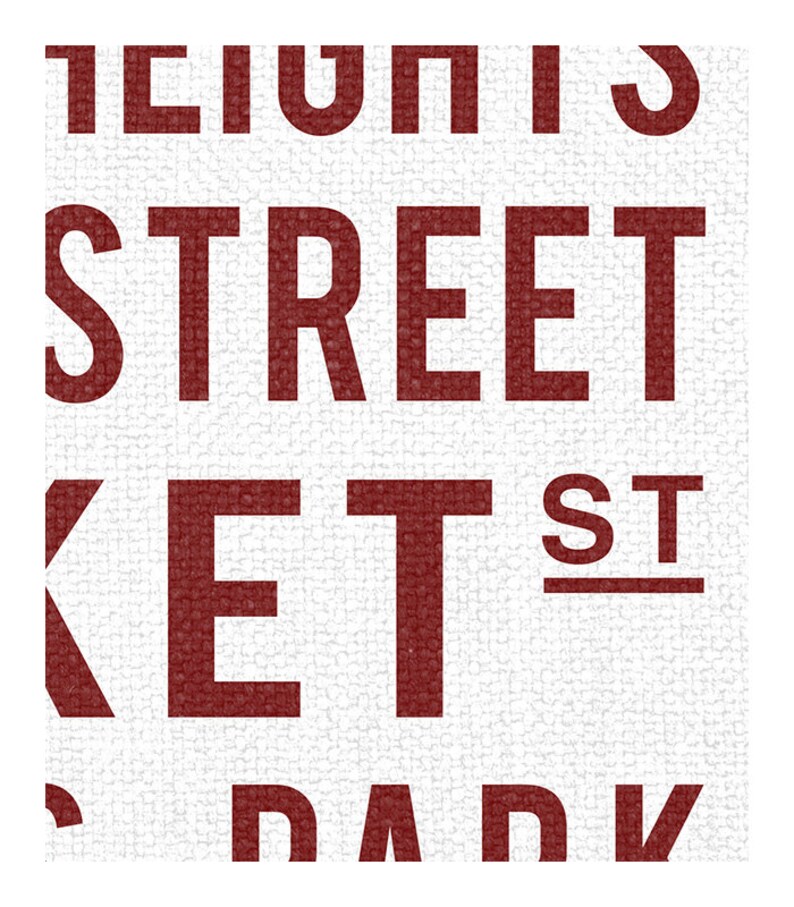 San Francisco Art Print Trolley Stop Print Roll Sign The | Etsy