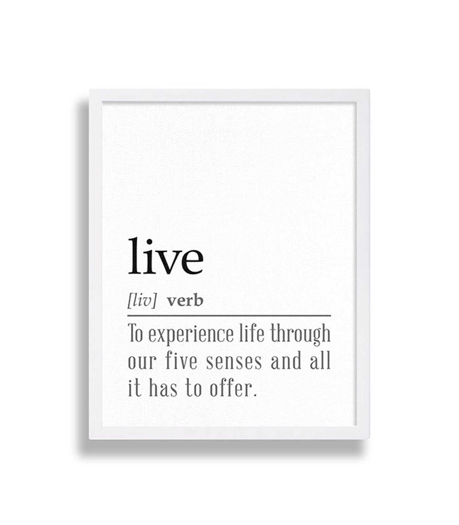 Three Dictionary Definition Art Prints Live Laugh and Love Prints Large ...