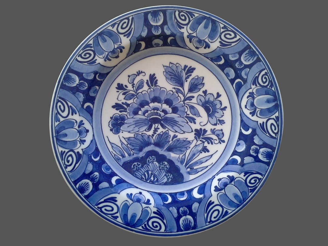 Delft Wall Plate From De Delftse Pauw - Etsy