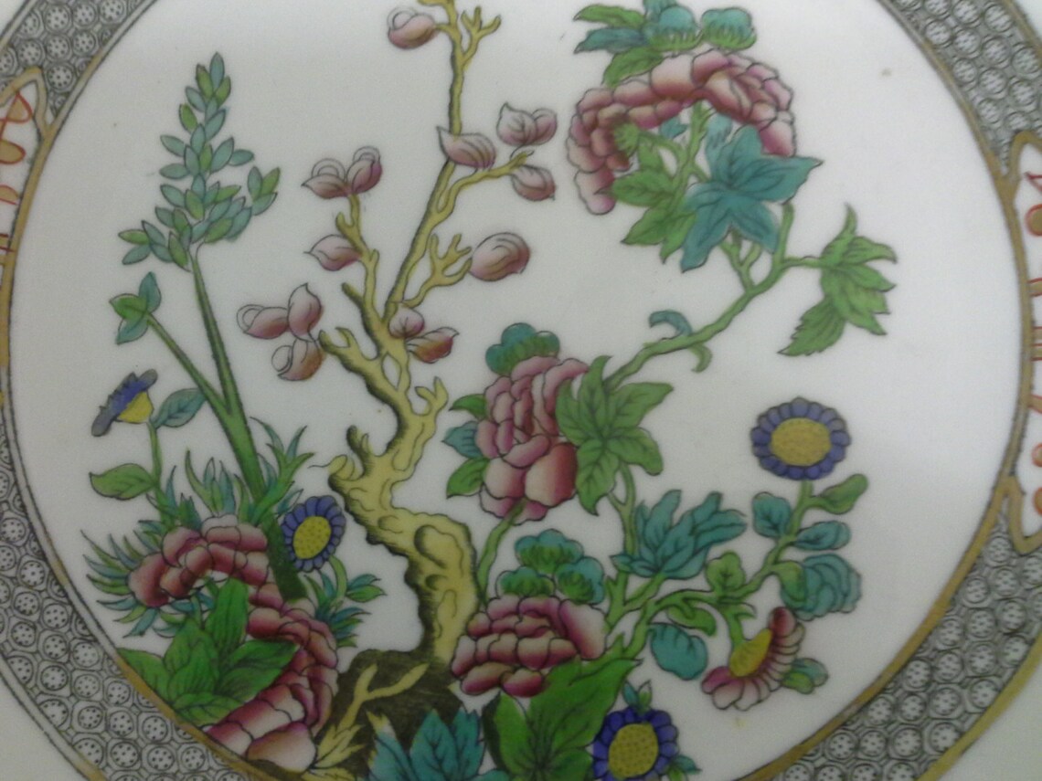 Indian Tree Pattern Plate (unmarked) - Etsy UK