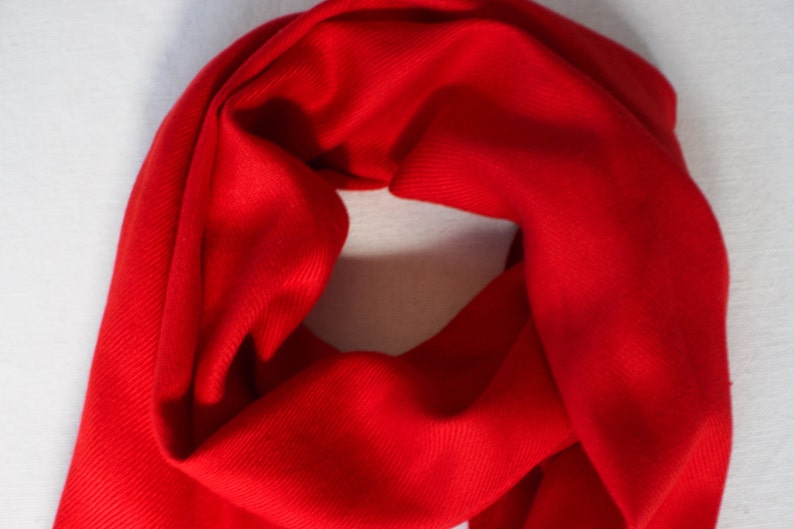 Red Toddler Scarf - Etsy