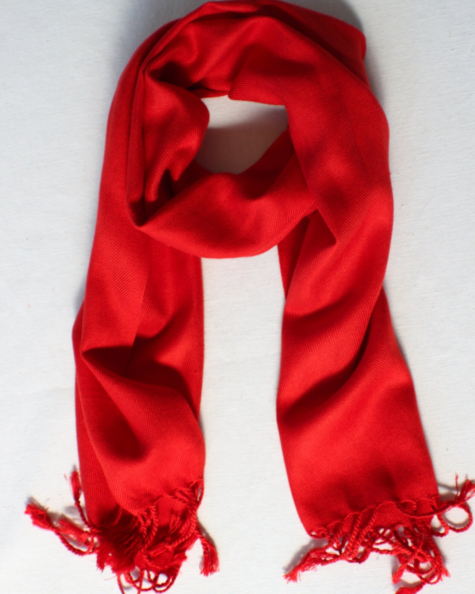 Red Toddler Scarf - Etsy