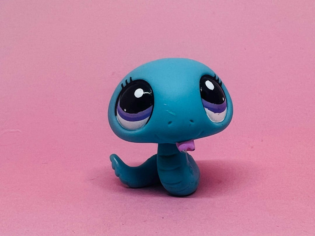 LPS Littlest Pet Shop Authentic Snake 2028 / Vintage Hasbro - Etsy