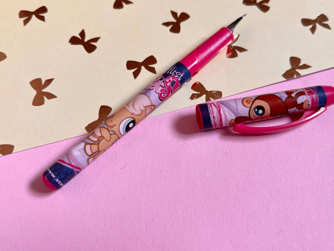 LPS Vintage Littlest Pet Shop EURO Fountain Pen 2000s Kids / Y2k ...