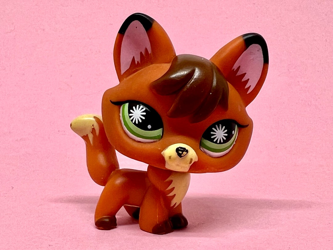 Littlest Pet Shop Authentic LPS Fox 807 / Vintage Hasbro - Etsy