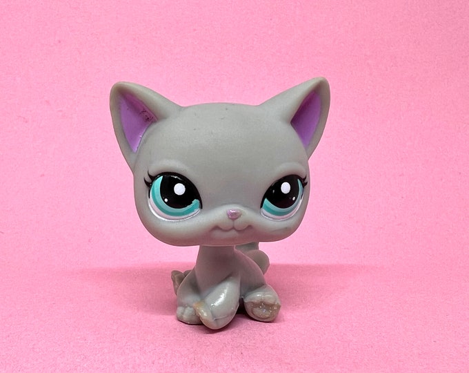 Littlest Pet Shop Authentic LPS Rare Blind Bag Sitting Shorthair Cat ...