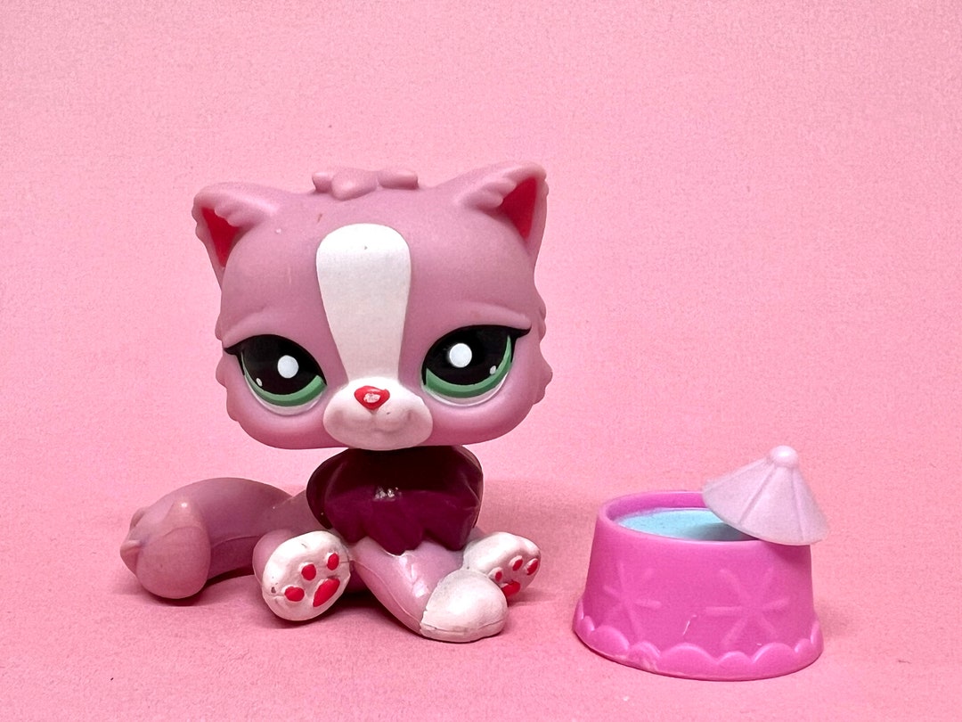 Littlest Pet Shop Authentic LPS Persian Cat 2138 / Vintage Hasbro - Etsy