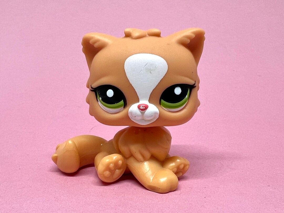 Littlest Pet Shop Authentic LPS Persian Cat 2444 Blind Bag / Nostalgia ...
