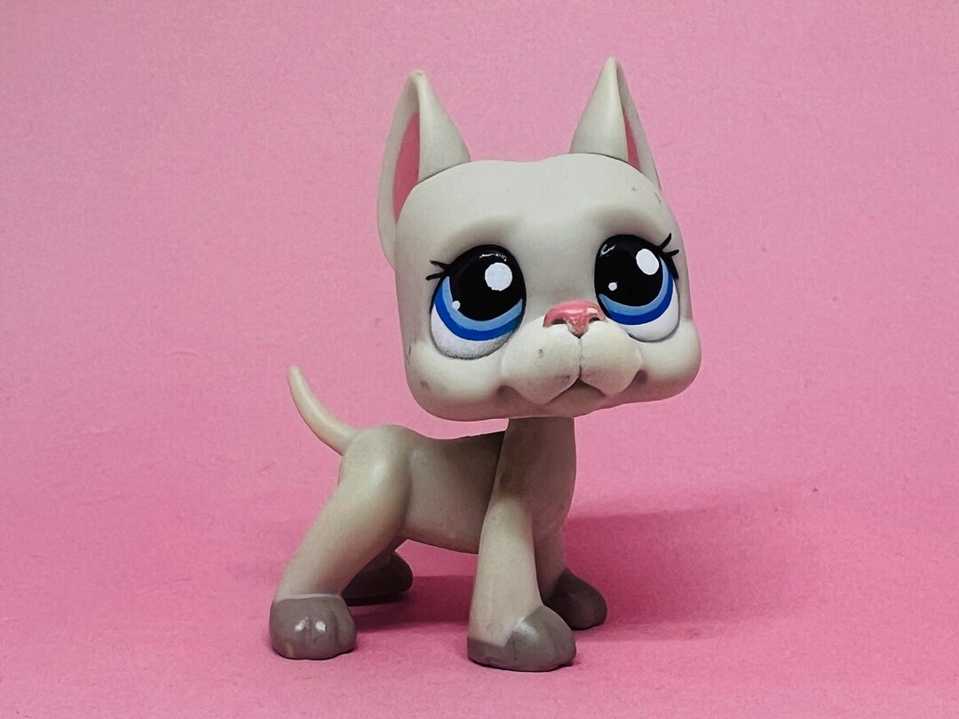 Littlest Pet Shop Authentic Great Dane 1688 / Main 5 / LPS Vintage ...