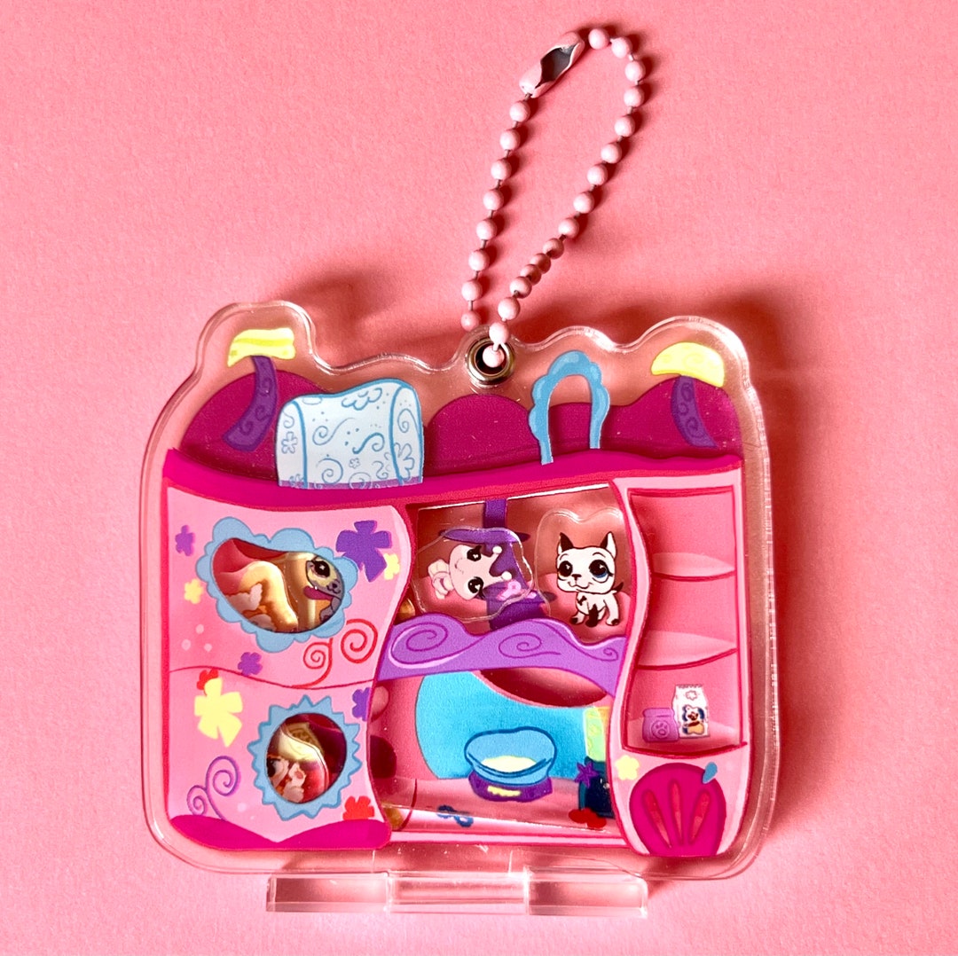 LPS Cozy Care Playset House Openable Shaker Keychain/standee - Etsy Canada