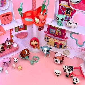 Littlest Pet Shop Authentic LPS Rescue Trails Center Hospital House ...
