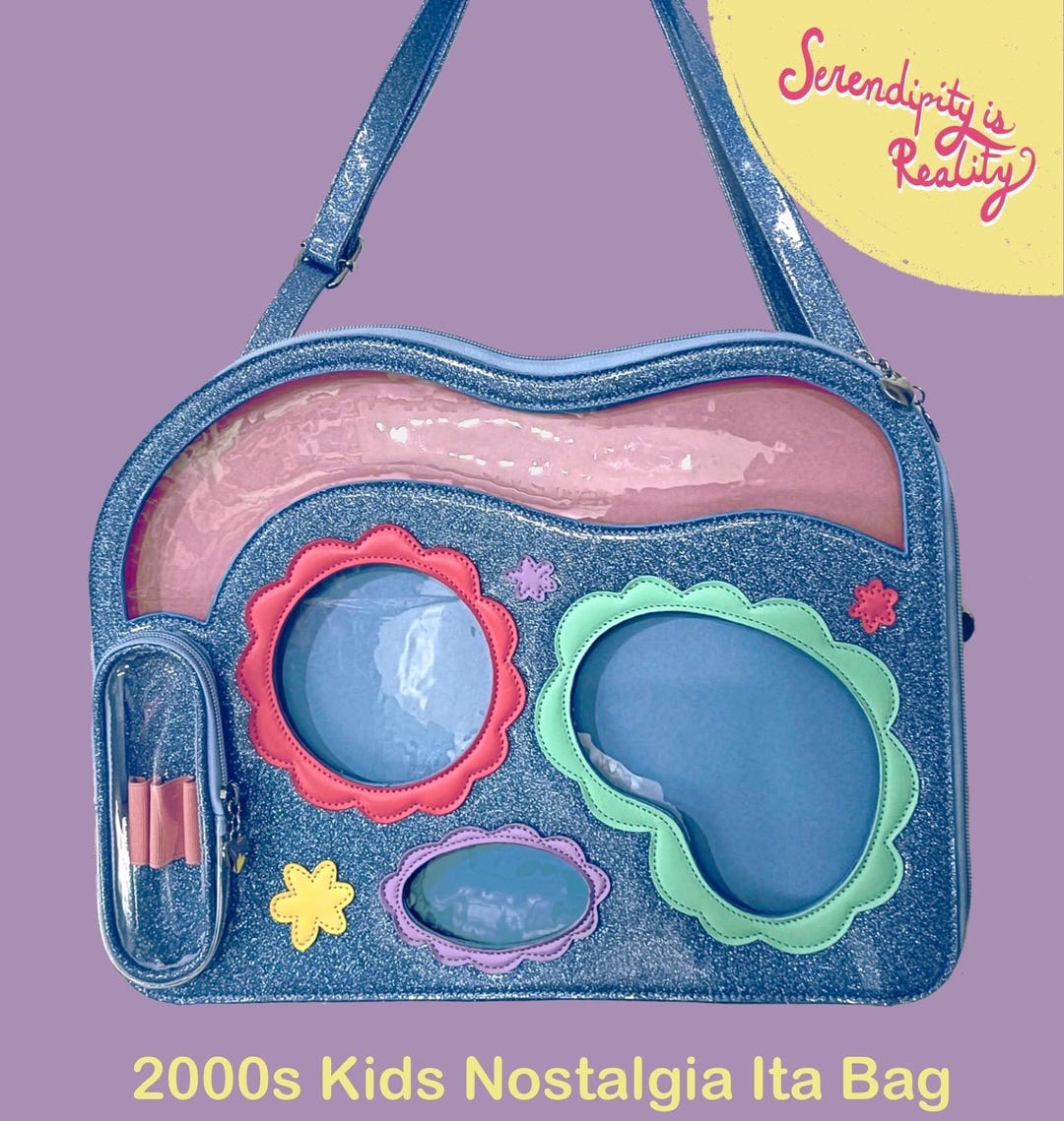 2000s Kids Nostalgia Ita Bag Shoulder Crossbody Bag 13” Laptop Bag ...