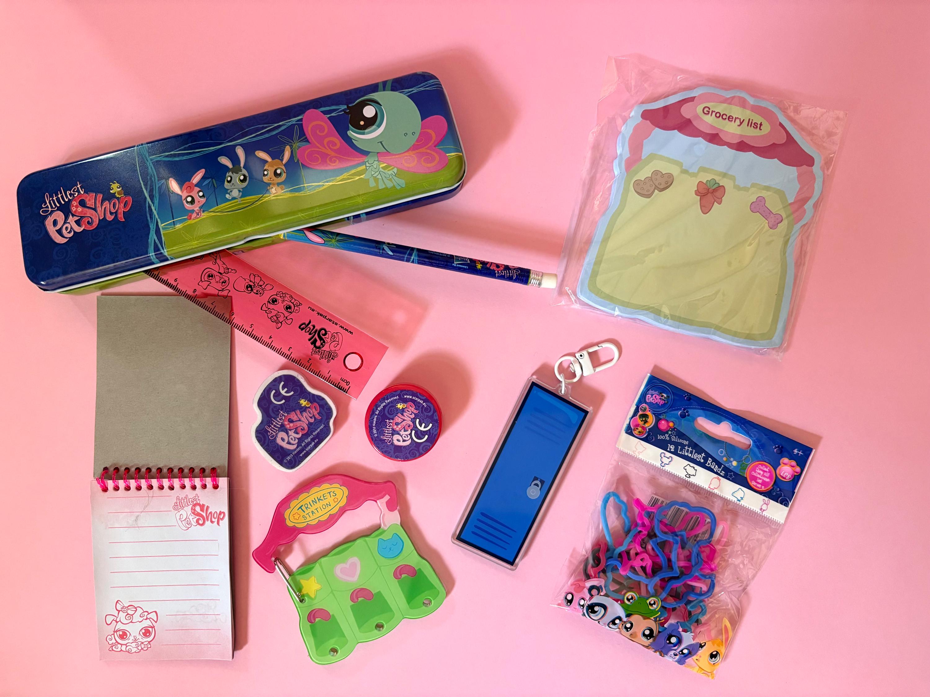 LPS Back to School: Littlest Pet Shop Stationary Set, Locker Shaker ...
