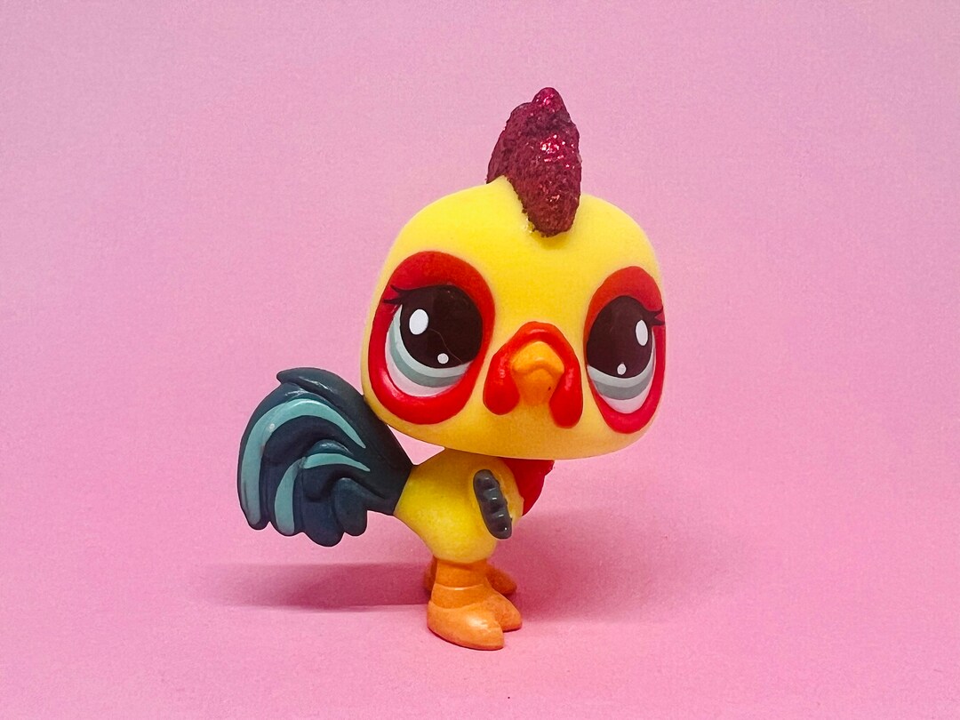 Littlest Pet Shop Authentic LPS Mail Order Rooster 2358 / Vintage ...