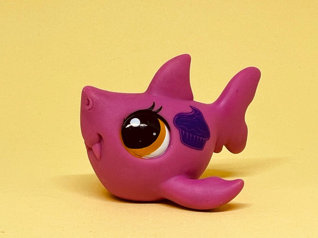 Littlest Pet Shop RARE Authentic Blind Bag LPS Shark #3543 / Vintage ...