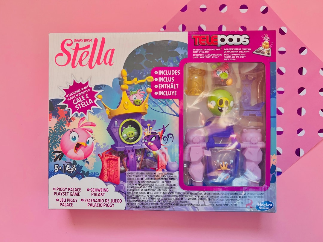 Angry Birds Stella Piggy Palace Playset Game NIB New in Box Action ...